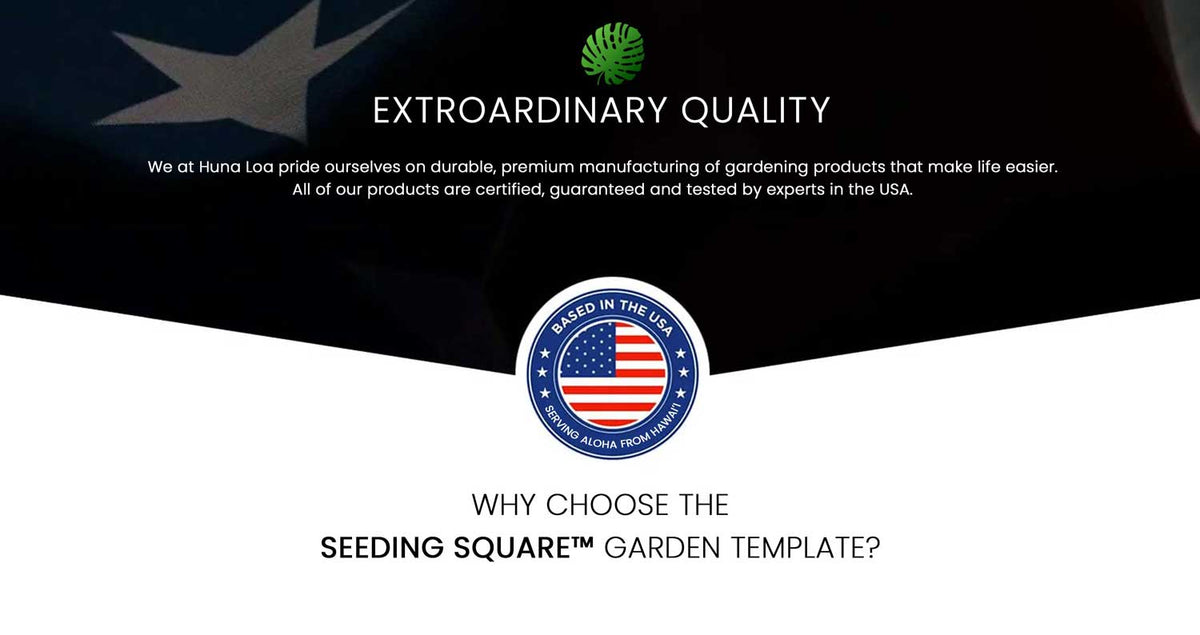 Seeding Square™ - Ultimate Garden Template + 'Seed 2 Splendor' Guidebo ...