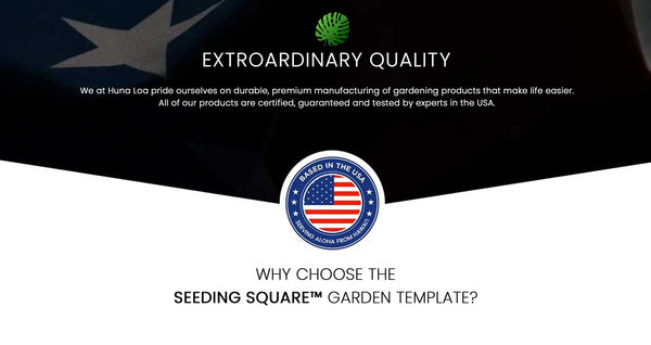 Seeding Square™ - Ultimate Garden Template + 'Seed 2 Splendor' Guidebo ...