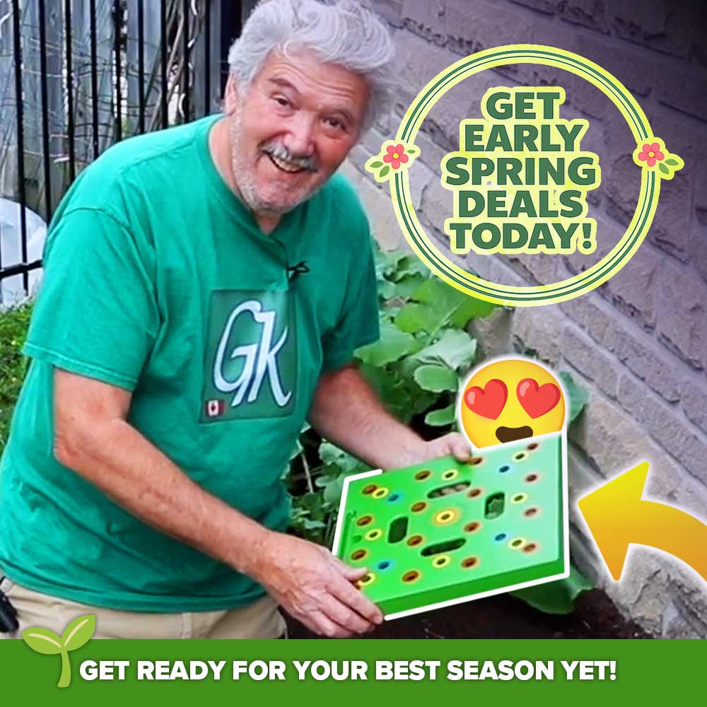 Seeding Square™ - Ultimate Garden Companion Kit + 'Seed 2 Splendor' Gu ...