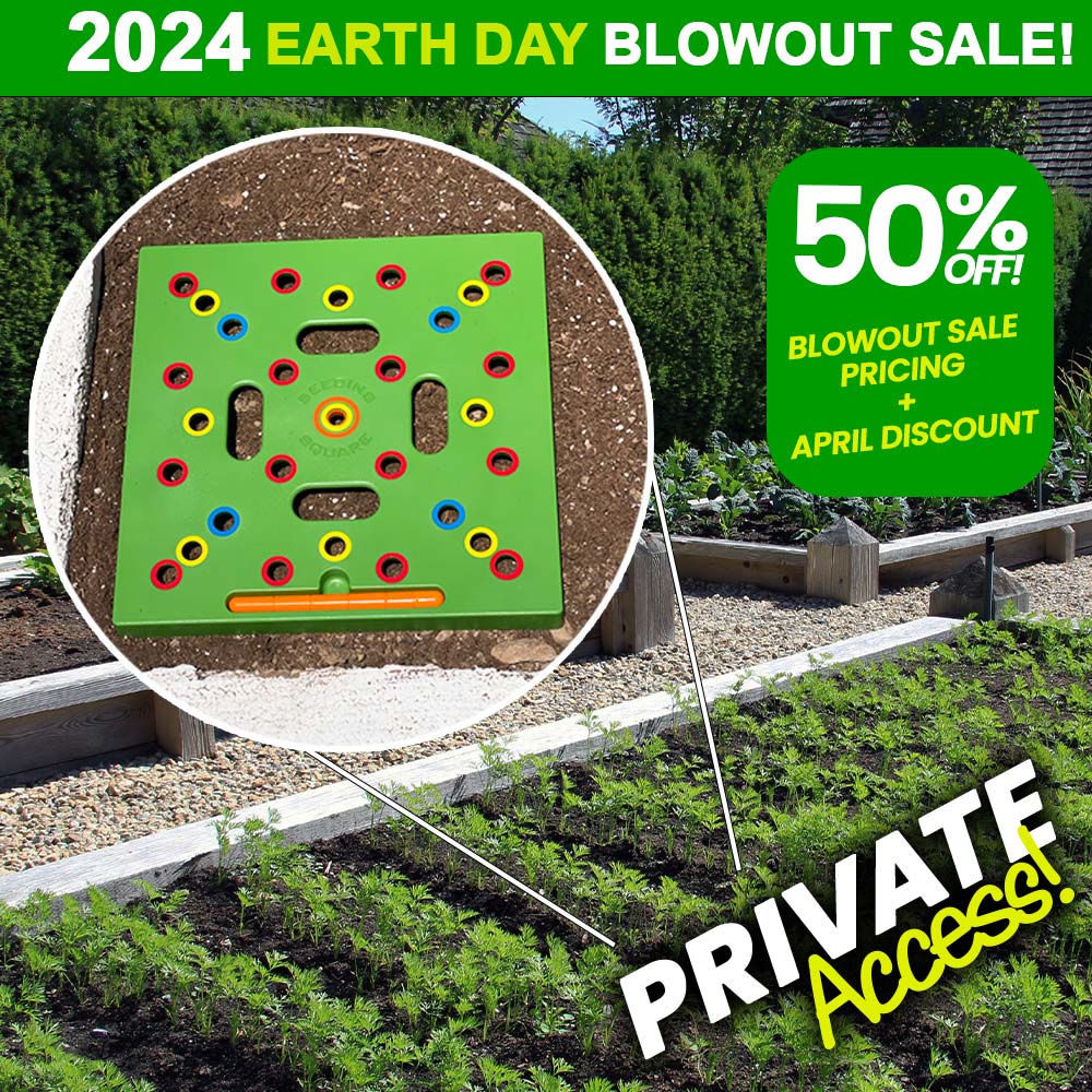Seeding Square™ - Ultimate Garden Template + 'Seed 2 Splendor' Guidebo ...