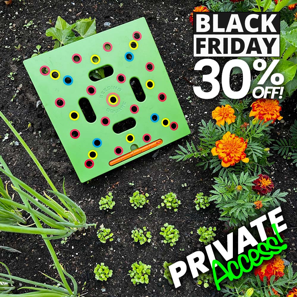 Seeding Square™ - Ultimate Garden Template + 'Seed 2 Splendor' Guidebo ...