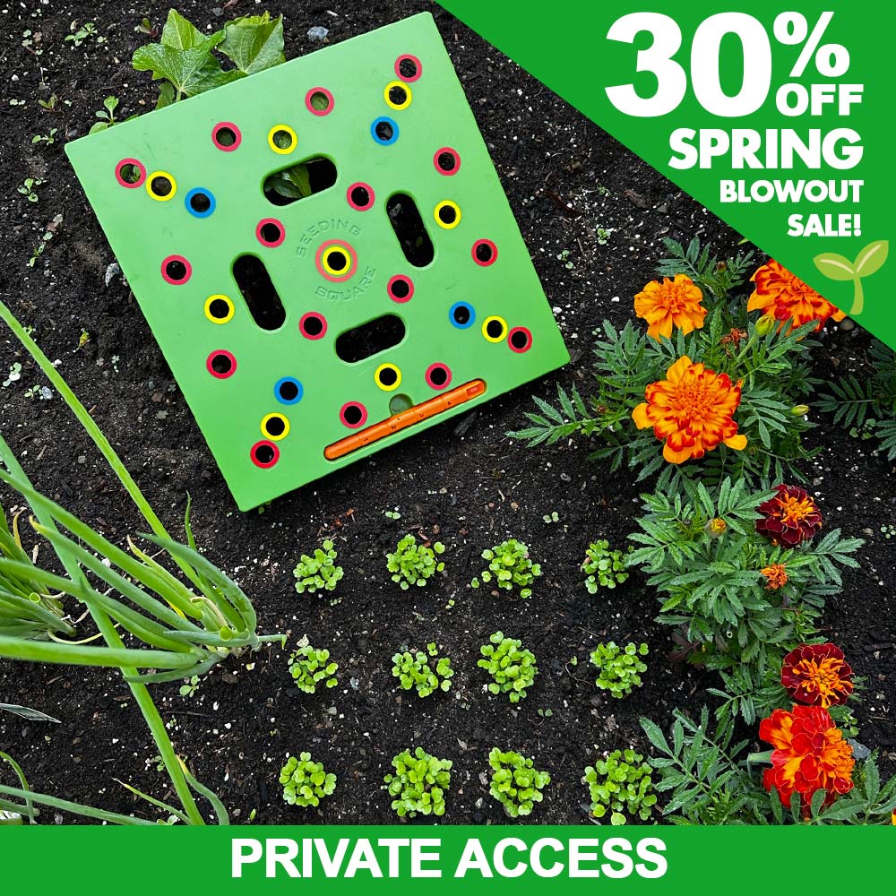 Seeding Square™ - Ultimate Garden Template + 'Seed 2 Splendor ...