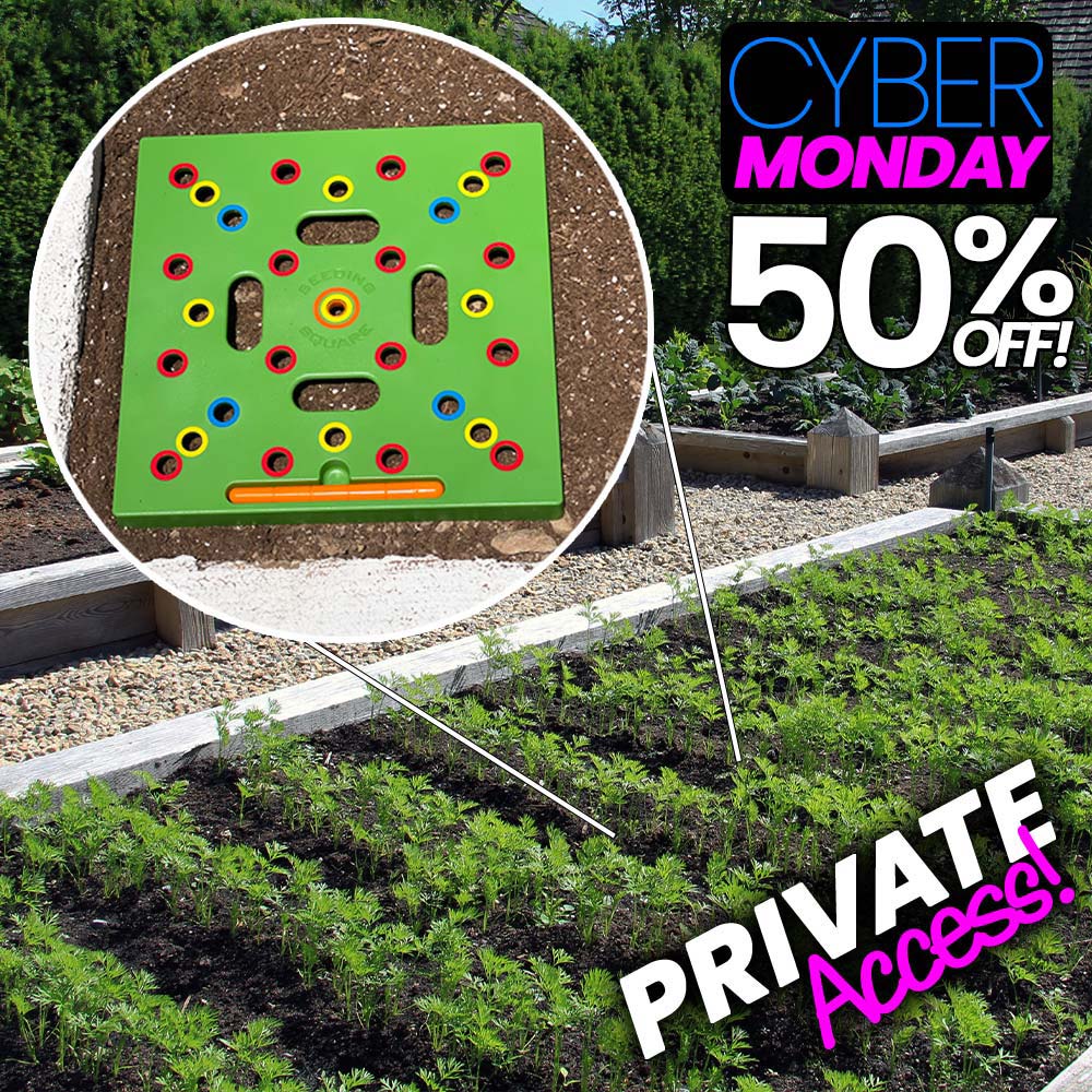 Seeding Square™ - Ultimate Garden Template + 'Seed 2 Splendor' Guidebo ...